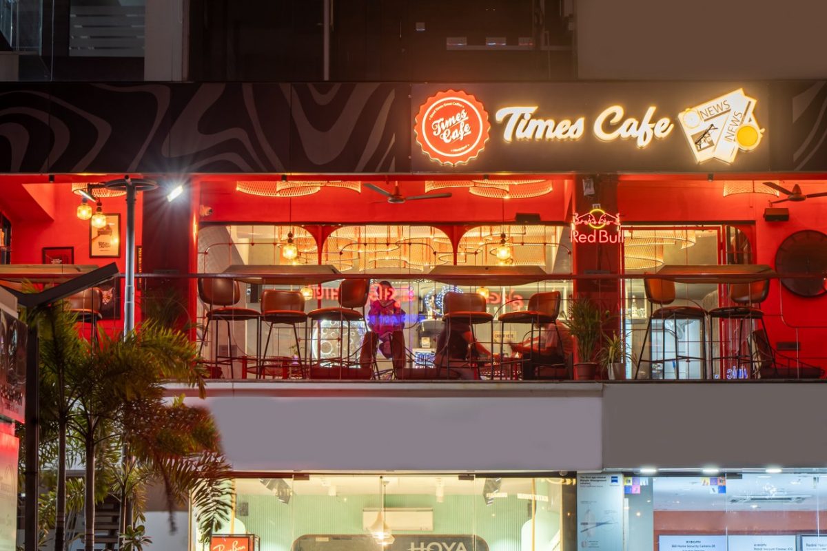 Times Cafe's Retrofuturism Interior Design Blends Nostalgic Charm With ...