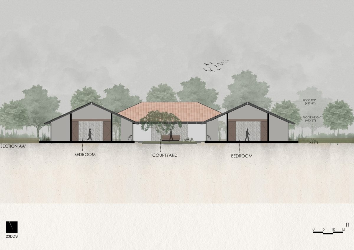 The Courtyard Design Is A Reminder Of The Authentic Vernacular ...