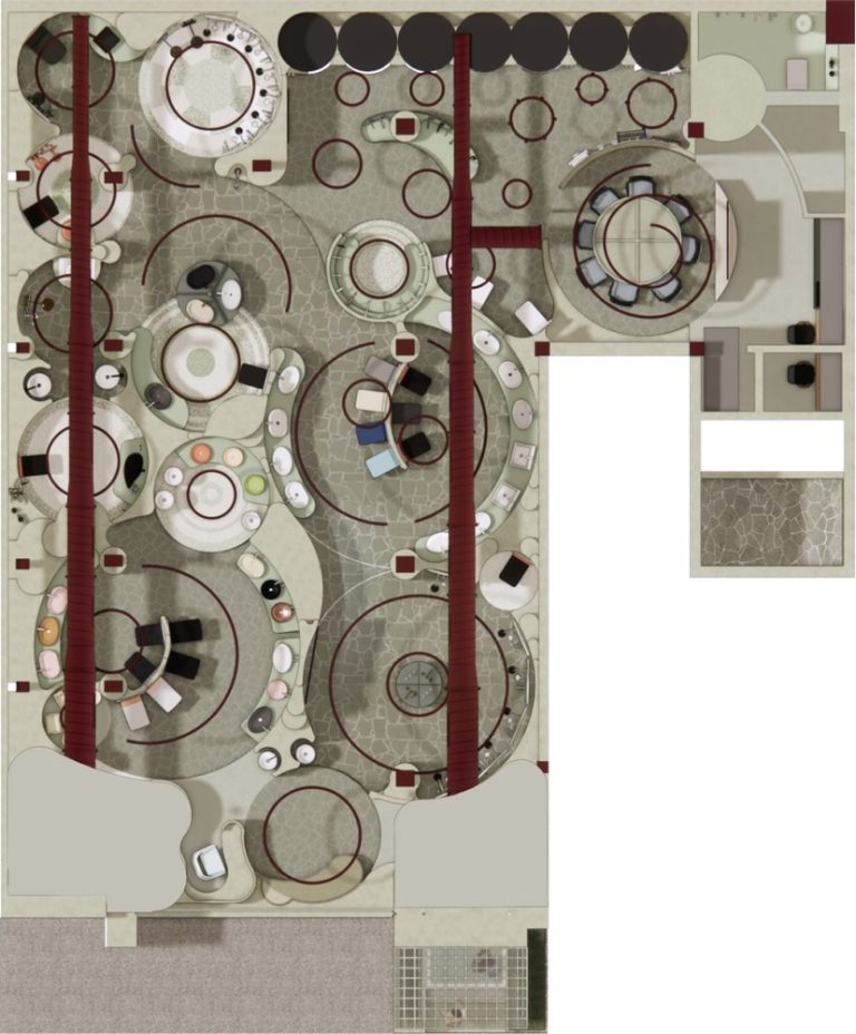 'Sorbet' Showroom's Design Interior Captures the Essence of Refreshing ...