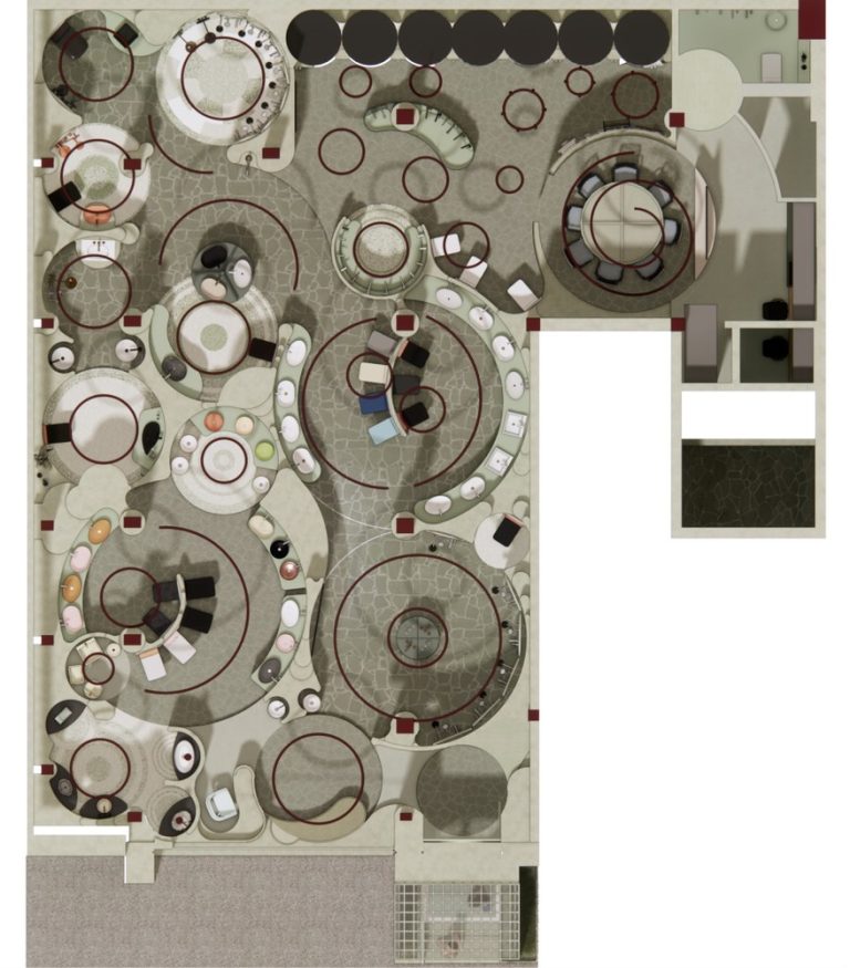 'Sorbet' Showroom's Design Interior Captures the Essence of Refreshing ...