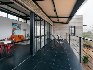 This Slope House Is A Functional Retreat Amidst Nature | Red Brick Studio