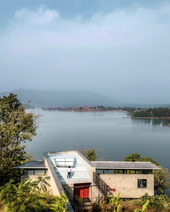 This Slope House Is A Functional Retreat Amidst Nature | Red Brick Studio