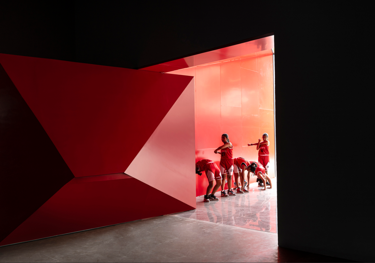 The Steel Roof Design Presents Dual Fronts And No Back | Thirdspace ...