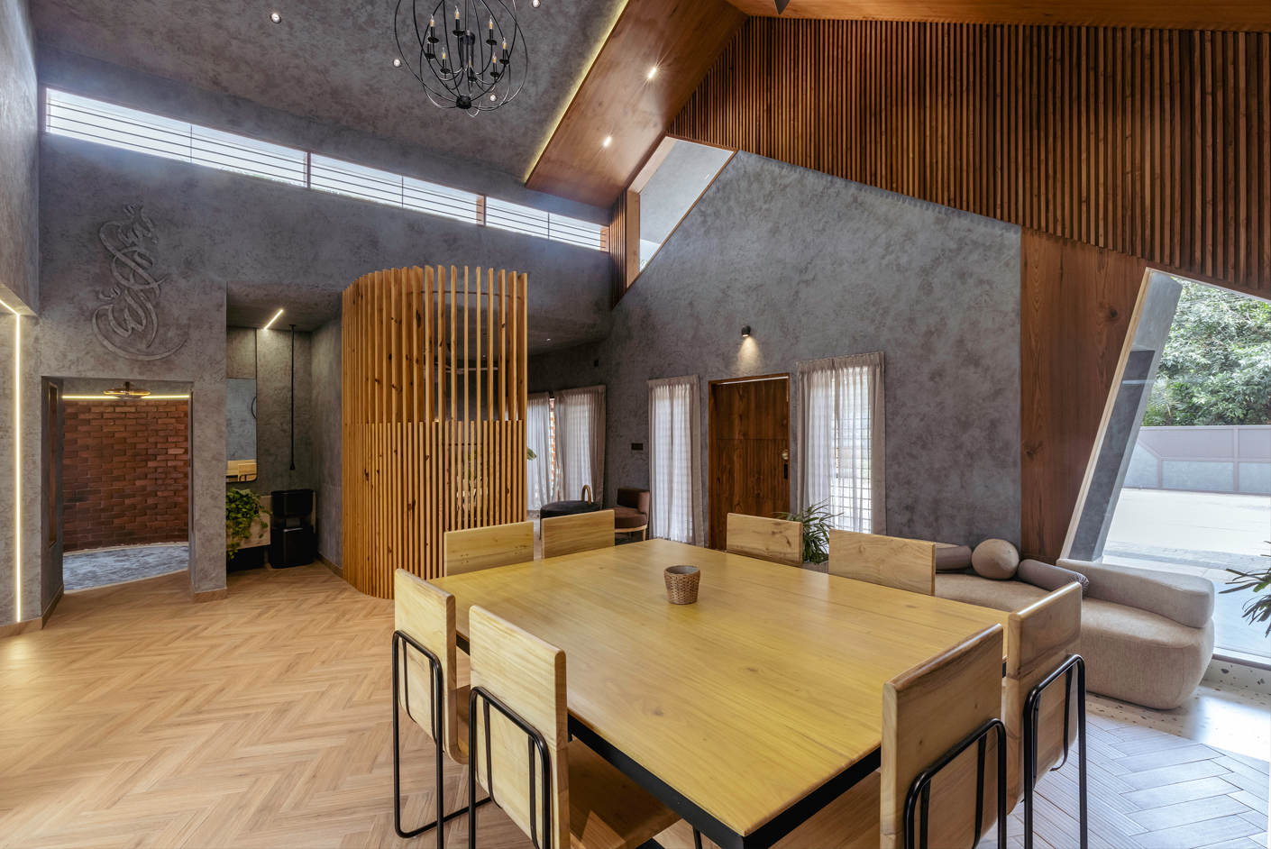 This Geometric House Tells An Experiential Story, Breaking Away From ...