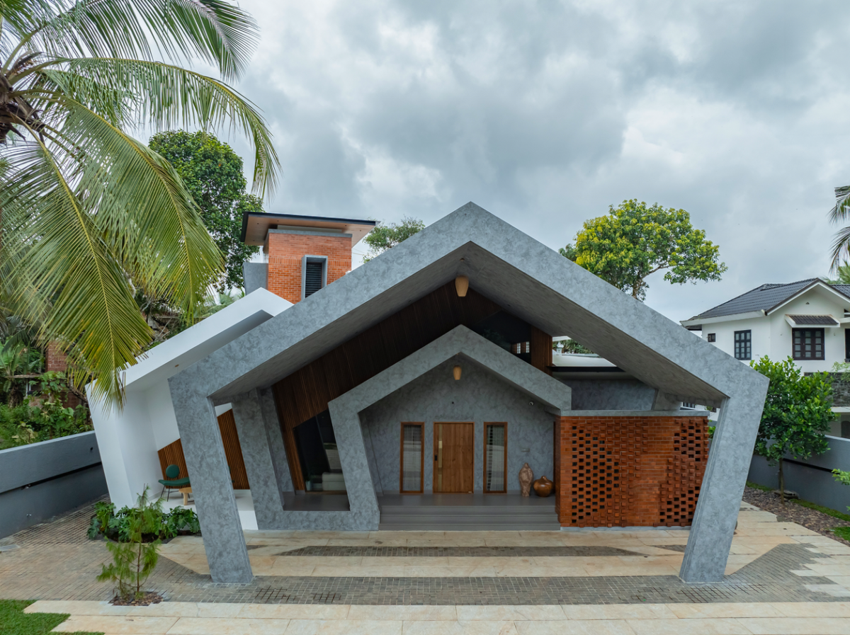 This Geometric House Tells An Experiential Story, Breaking Away From ...