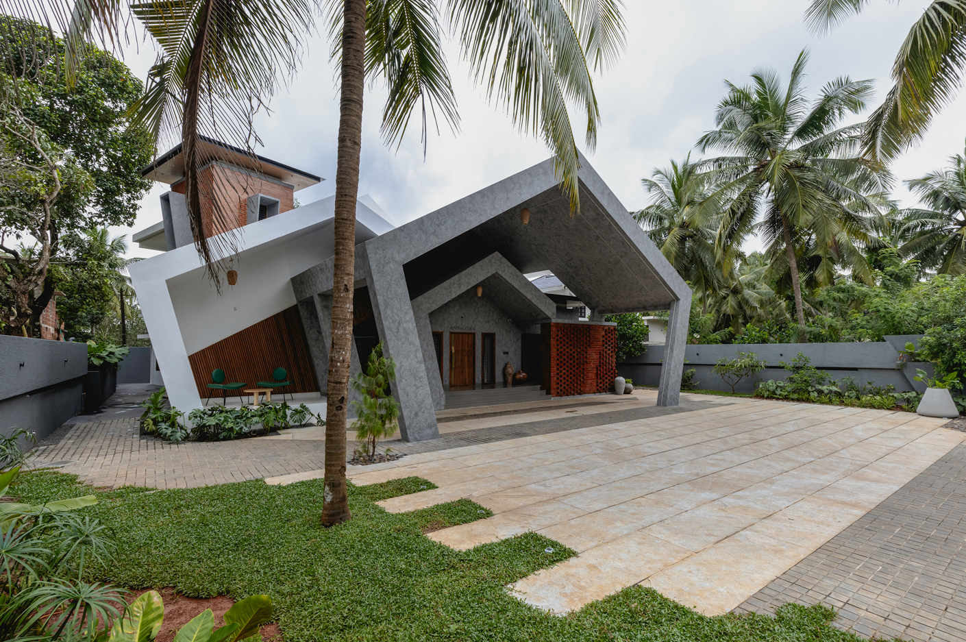 This Geometric House Tells An Experiential Story, Breaking Away From ...