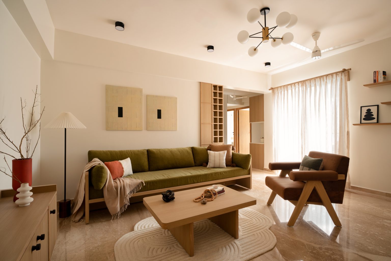 This Japandi Interior Home Reflects the Perfect Blend of Warmth and ...