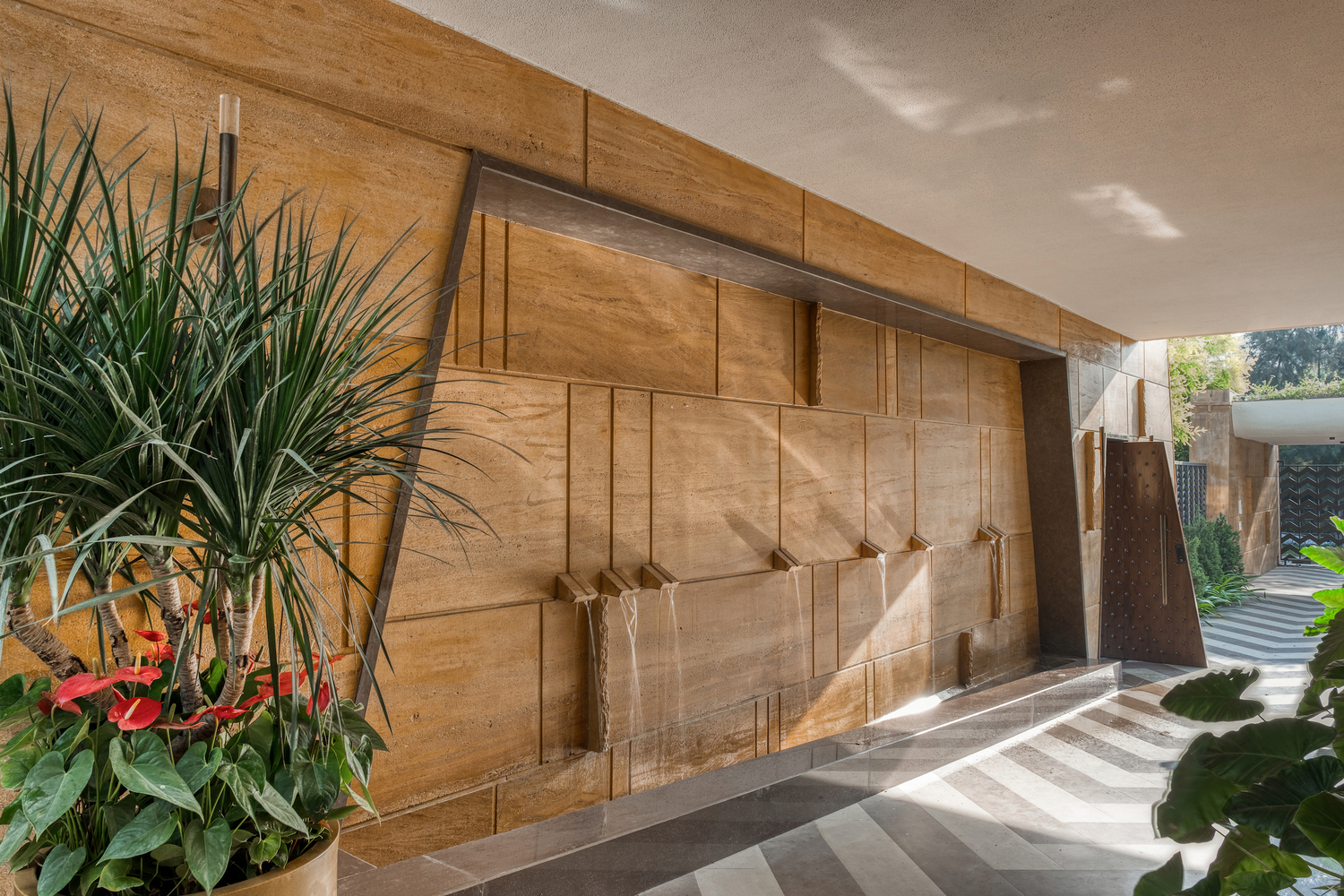 The Design Asserts Monumental Architecture Facade Celebrating Solidity ...