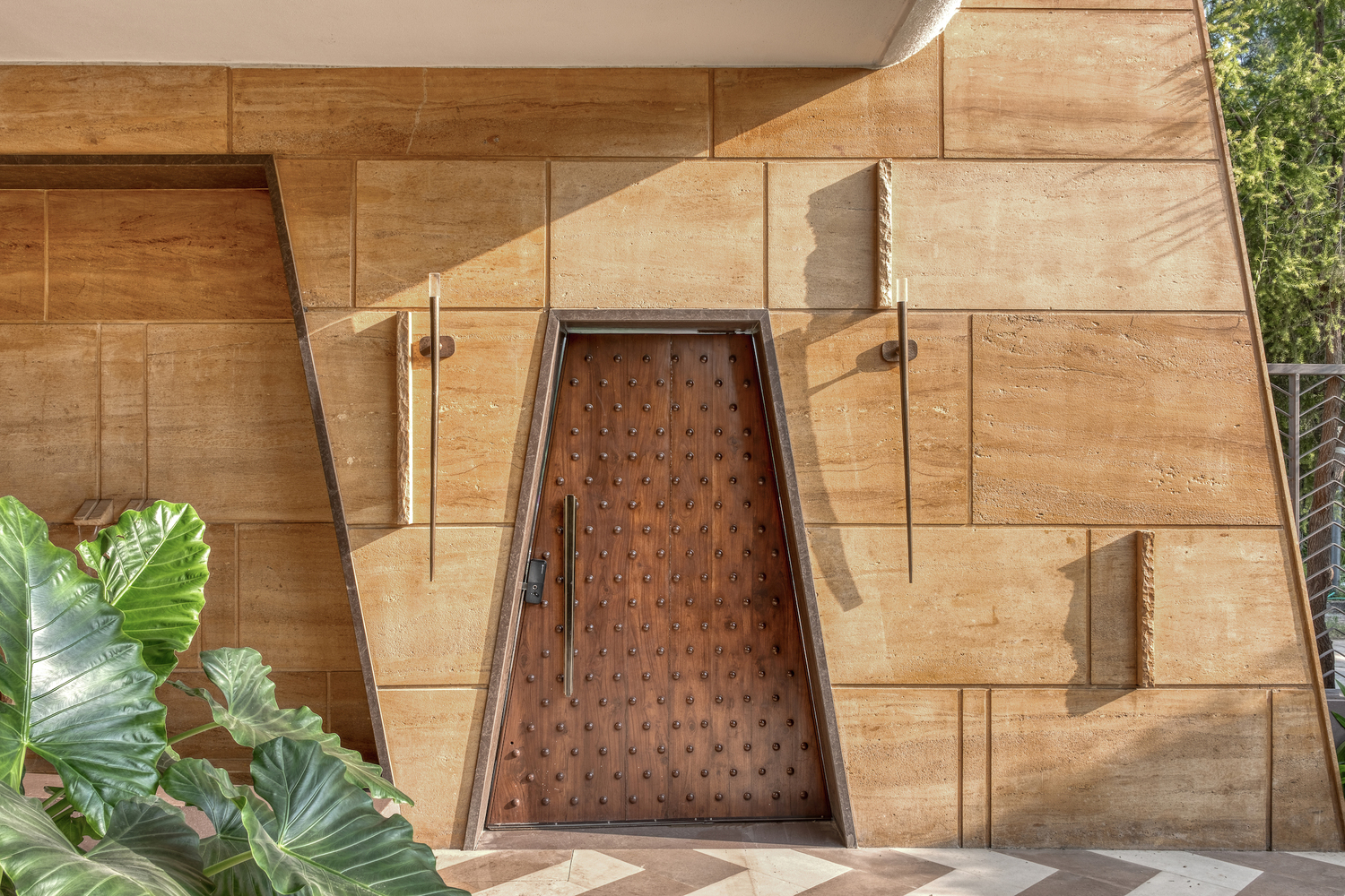 The Design Asserts Monumental Architecture Facade Celebrating Solidity ...