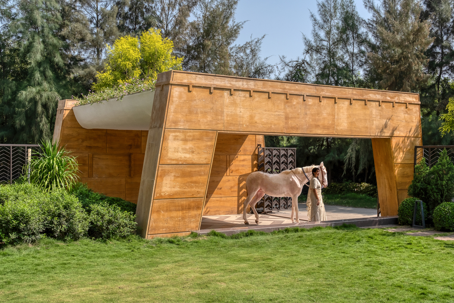 The Design Asserts Monumental Architecture Facade Celebrating Solidity ...