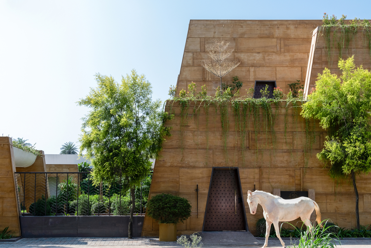 The Design Asserts Monumental Architecture Facade Celebrating Solidity ...