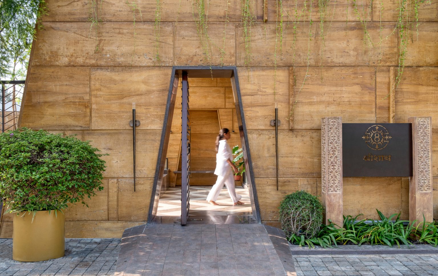 The Design Asserts Monumental Architecture Facade Celebrating Solidity ...