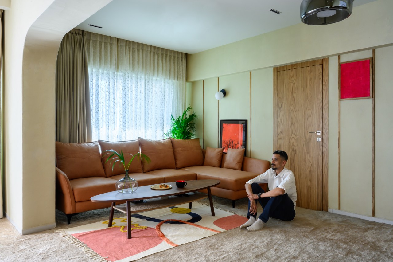 This Minimal Apartment Design Transforms Two Units Into A Tranquil ...