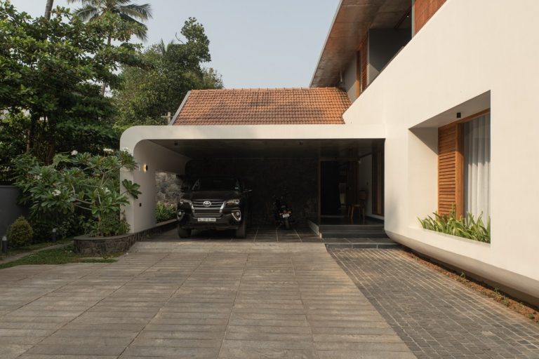 Ayat, A Modern House Design In Kerala Is Centered On The Concept Of An ...