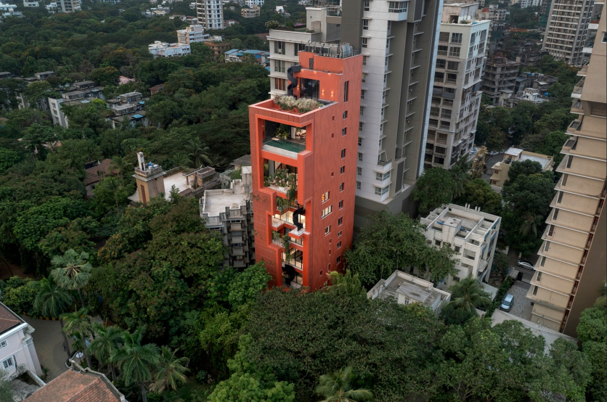 Sarvasva Integrates Terracotta Facade Into Bombay’s Evolving Urban ...