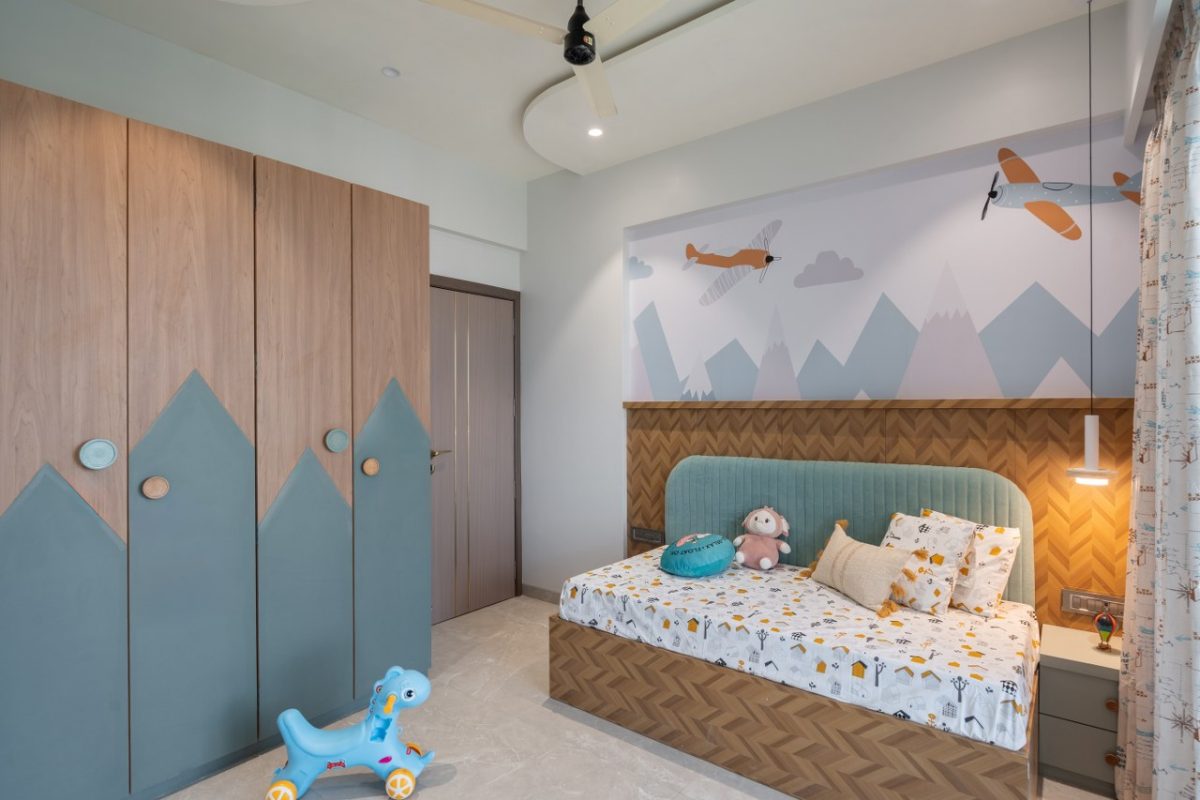 This 4-Bedroom House Design Blends Bold Accents With Understated ...