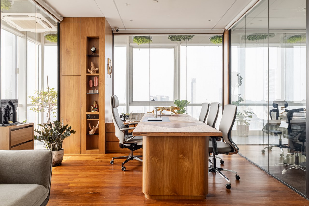This Aesthetic Office Blends Modern Design With Vastu Principles ...
