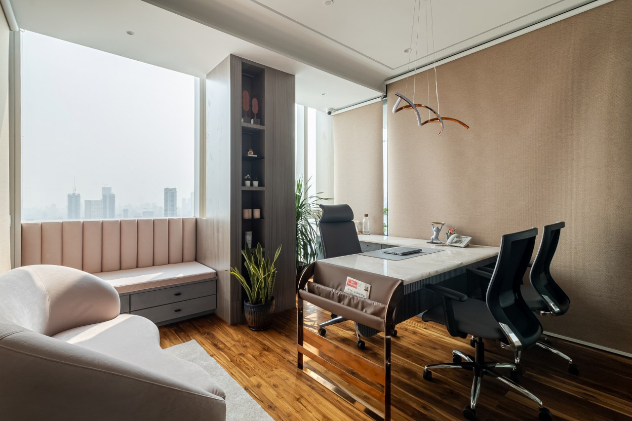 This Aesthetic Office Blends Modern Design With Vastu Principles ...