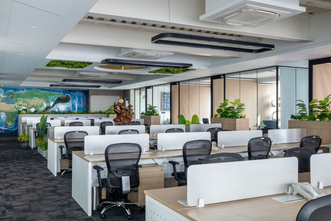 This Aesthetic Office Blends Modern Design With Vastu Principles ...