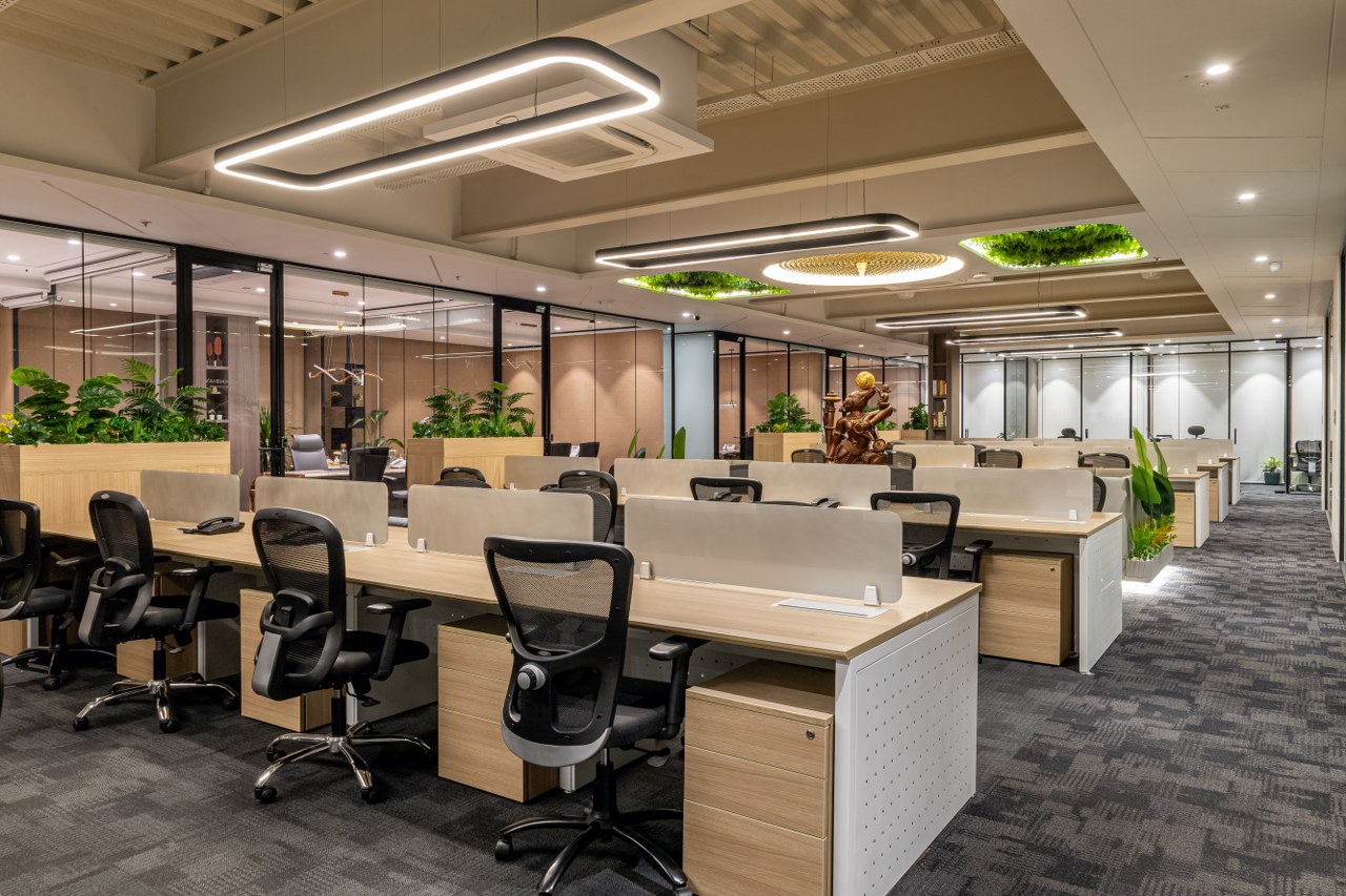 This Aesthetic Office Blends Modern Design With Vastu Principles ...