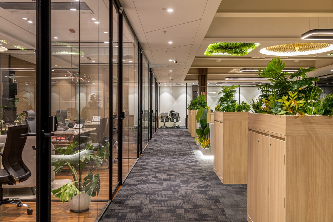 This Aesthetic Office Blends Modern Design With Vastu Principles ...