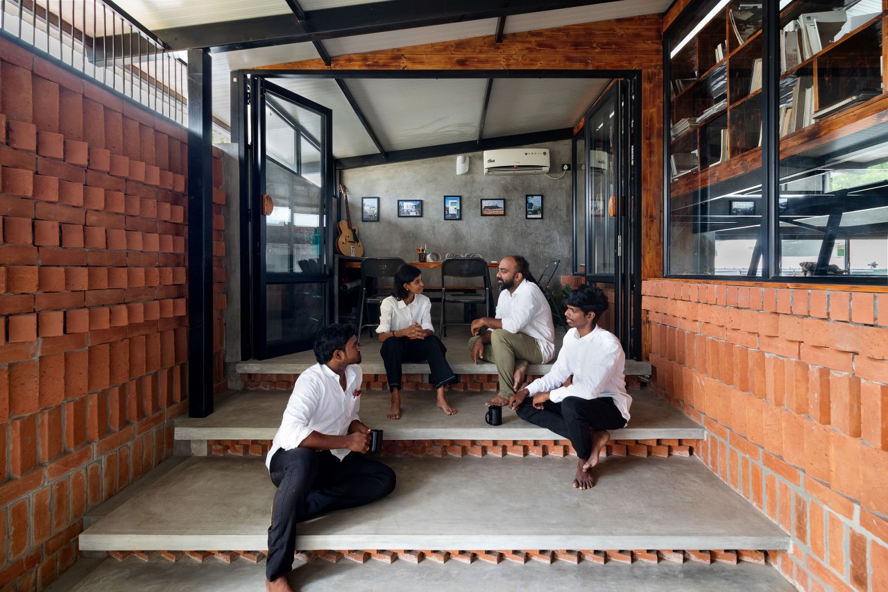 Chennai’s Brutalist Design Studio Built On A Tiny Vacant Terrace | Art ...