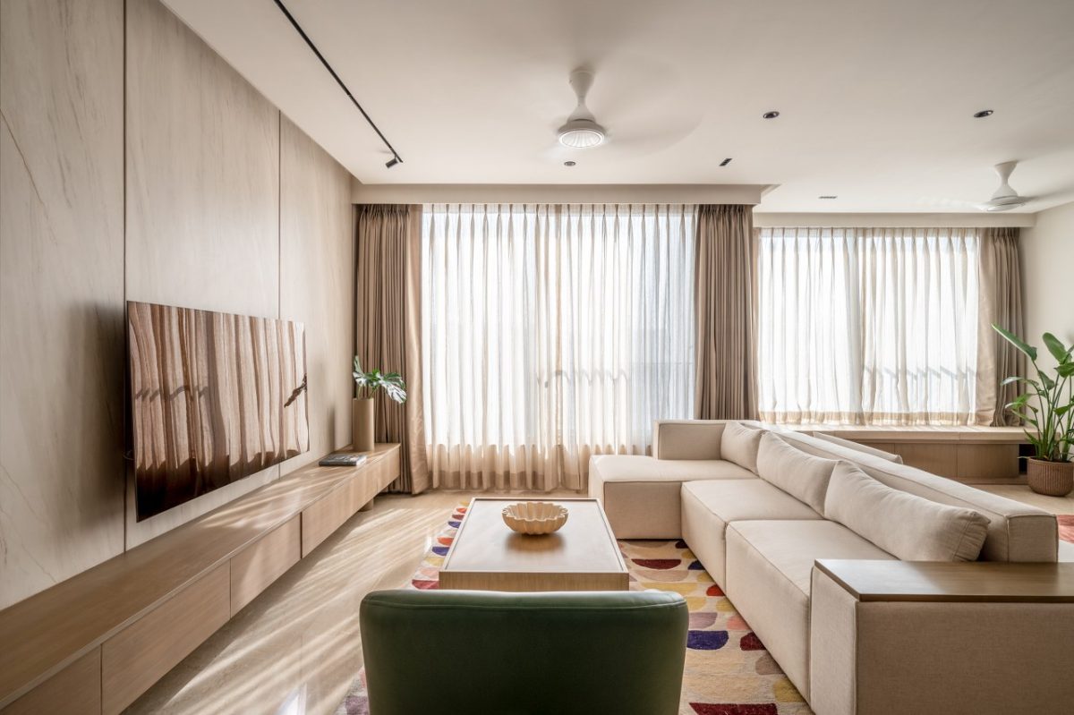 Duplex Interior Design of SKAI House Creates a Minimal and Cozy Abode ...