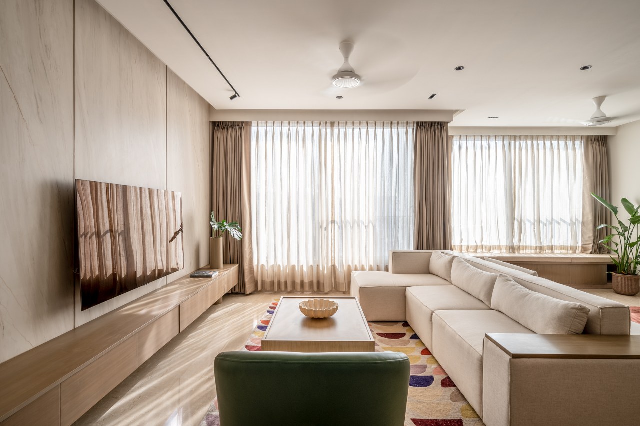 Duplex Interior Design of SKAI House Creates a Minimal and Cozy Abode ...