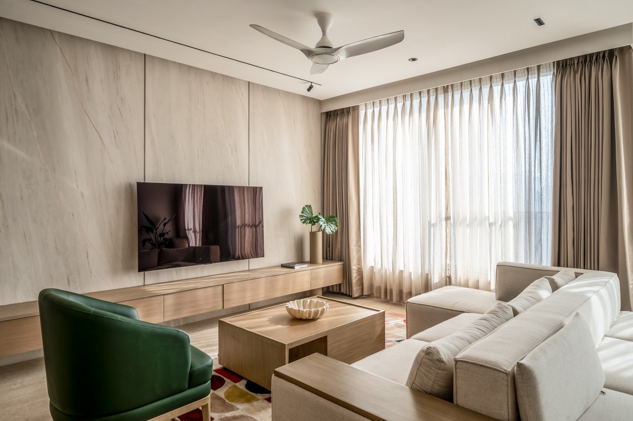 Duplex Interior Design of SKAI House Creates a Minimal and Cozy Abode ...