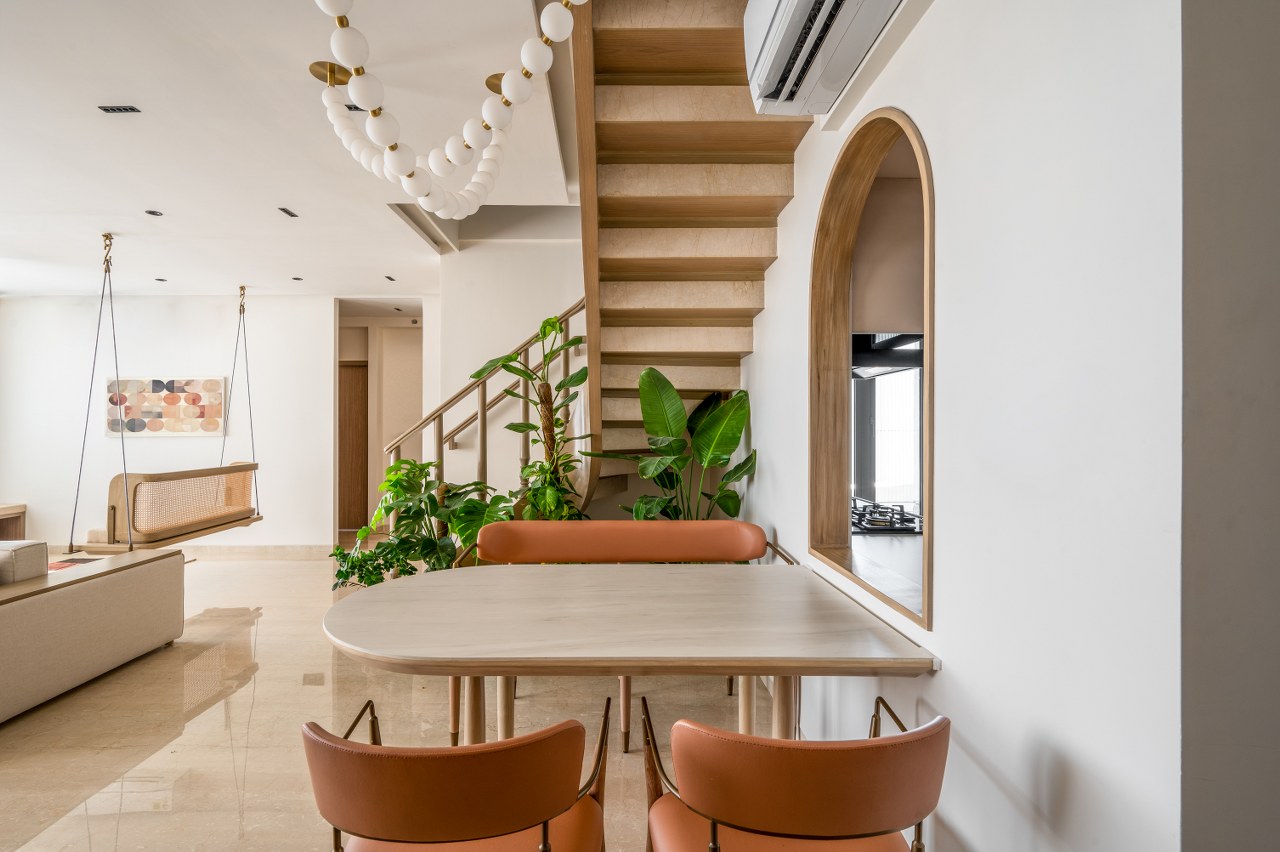 Duplex Interior Design of SKAI House Creates a Minimal and Cozy Abode ...