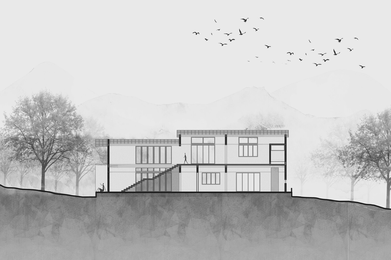 This Forest Villa in Tamil Nadu Combines Solid Exteriors With Fluid ...