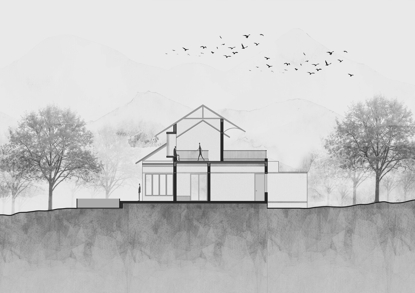 This Forest Villa in Tamil Nadu Combines Solid Exteriors With Fluid ...
