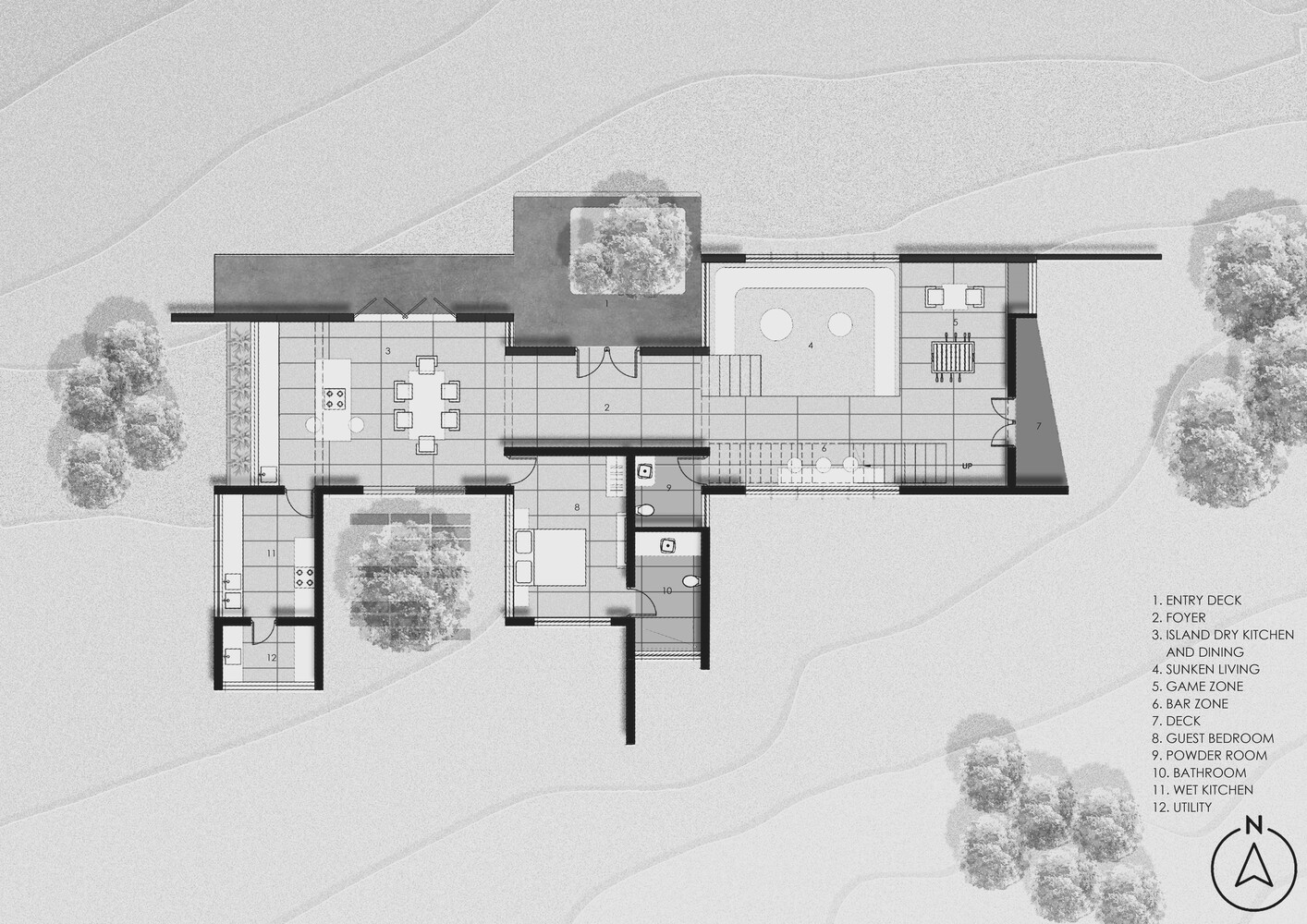 This Forest Villa in Tamil Nadu Combines Solid Exteriors With Fluid ...