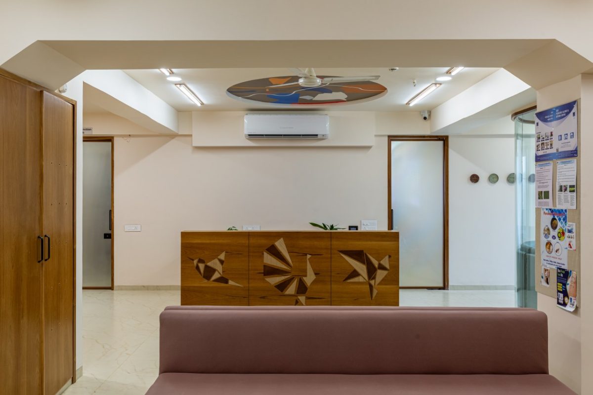 This Hospital interiors Ensure Comfort And Care In A Converted Office ...