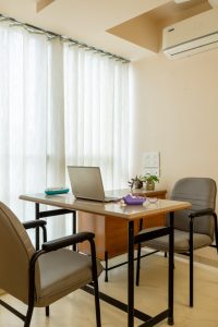 This Hospital interiors Ensure Comfort And Care In A Converted Office ...