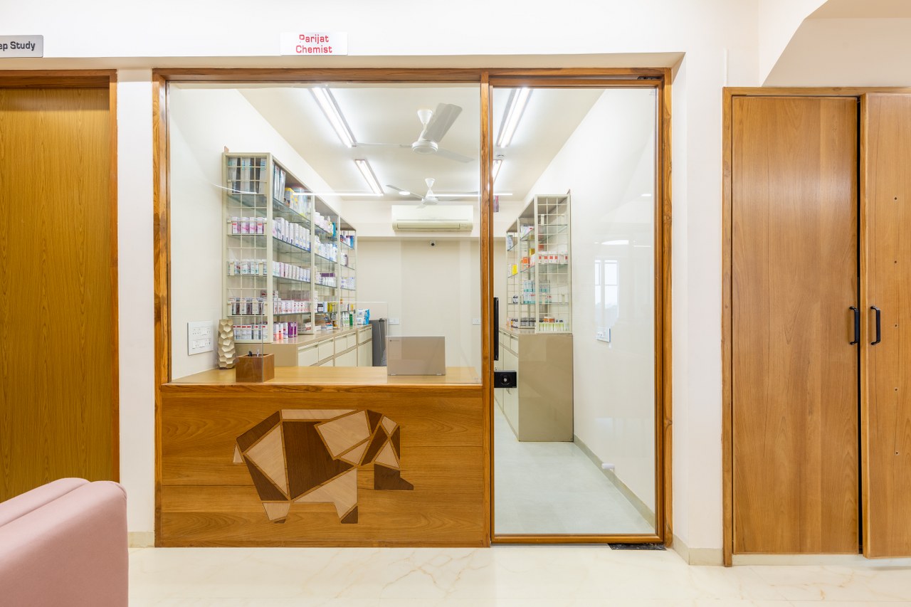 This Hospital interiors Ensure Comfort And Care In A Converted Office ...