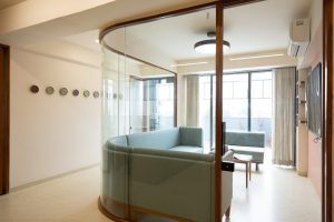 This Hospital interiors Ensure Comfort And Care In A Converted Office ...