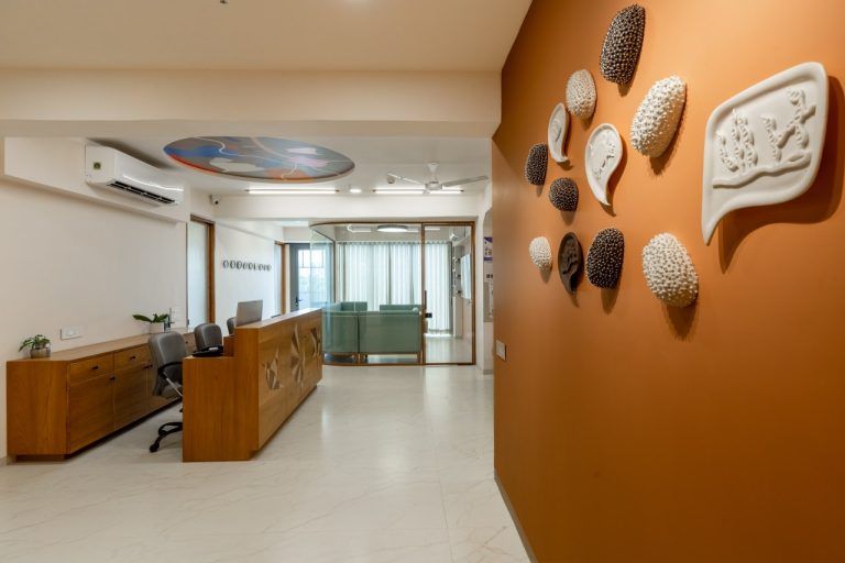This Hospital interiors Ensure Comfort And Care In A Converted Office ...