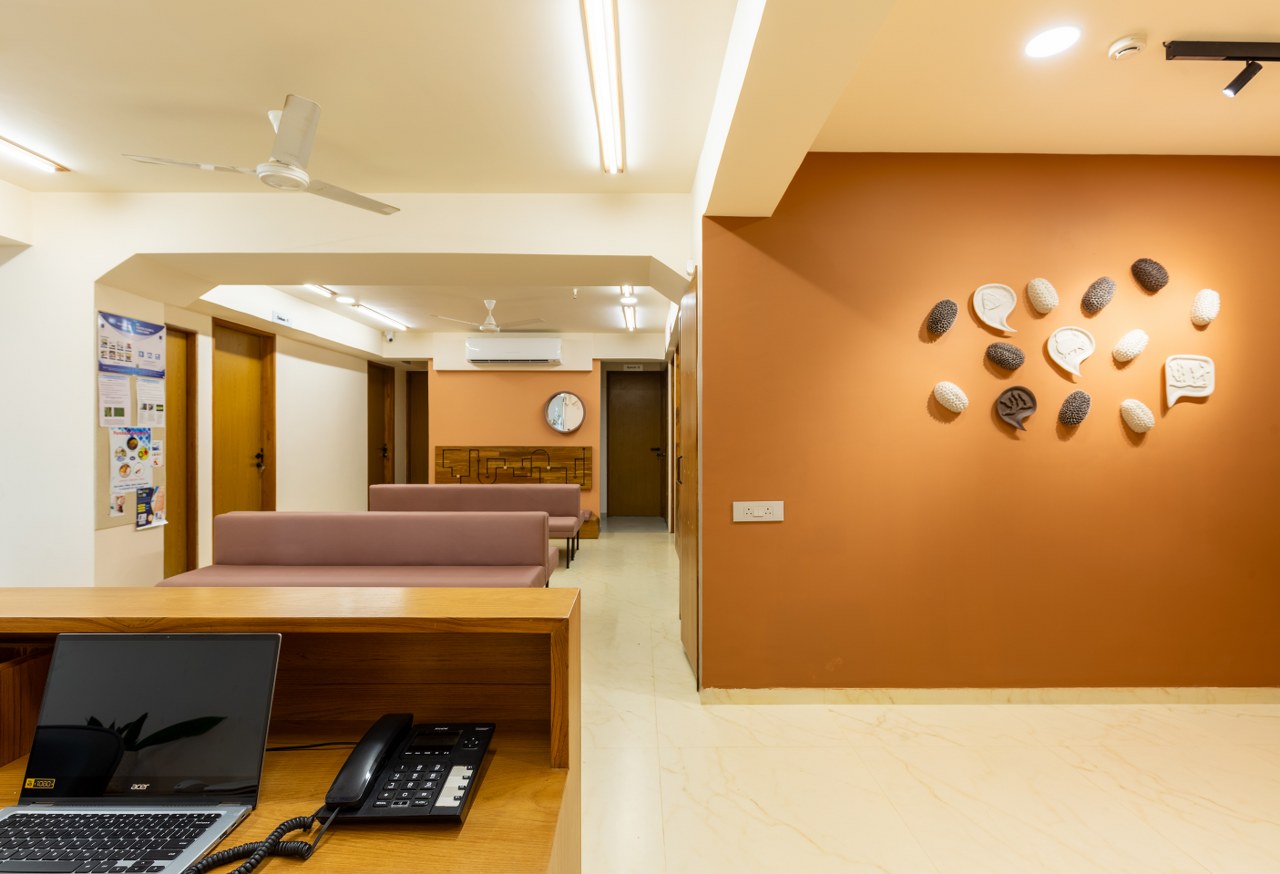 This Hospital interiors Ensure Comfort And Care In A Converted Office ...