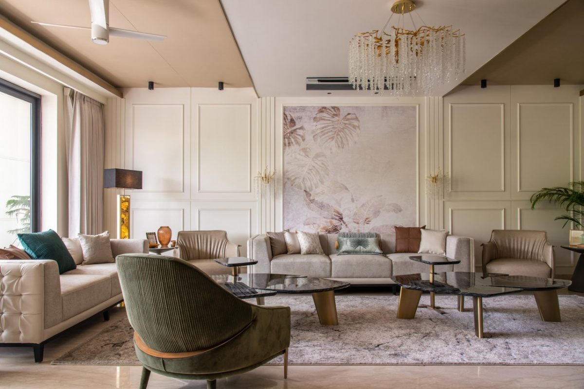 Interior Classic Design Blends Elegance And Luxury In A Bustling City Apartment | Lunica Architects