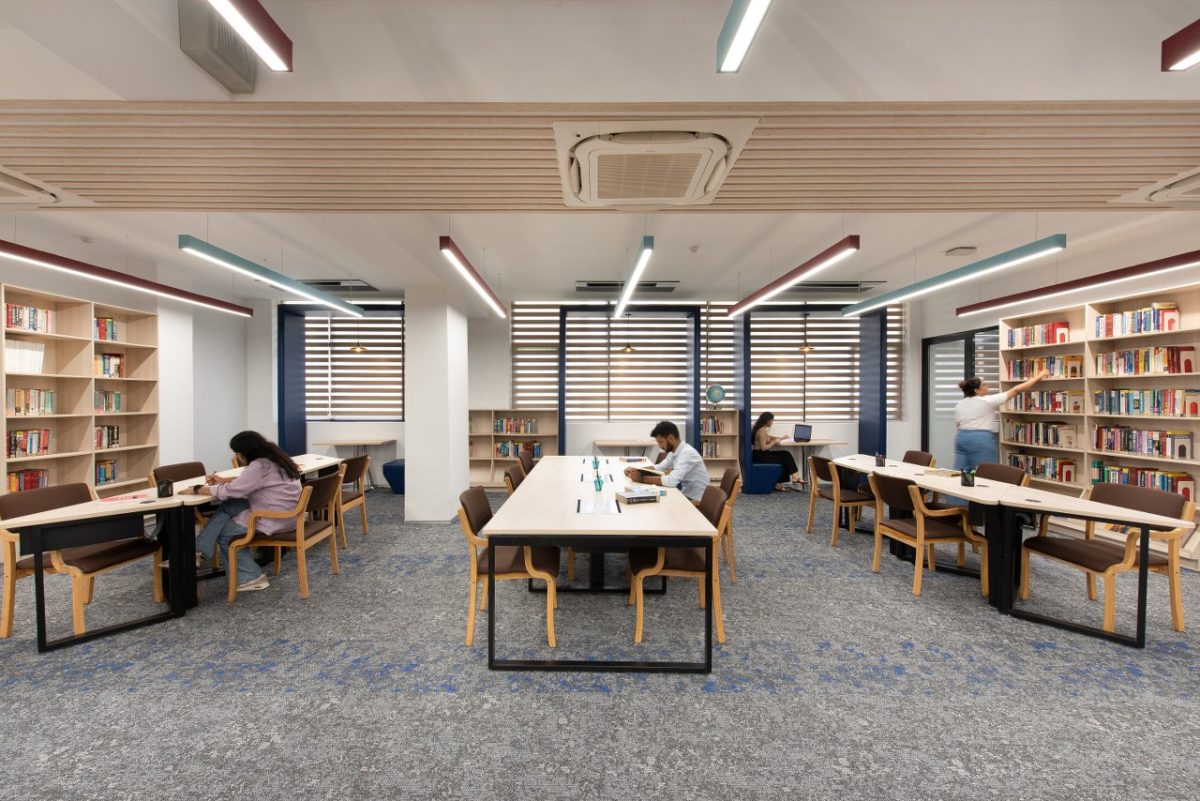 Strategic Library Interior Design Creates Interactive & Comfortable ...