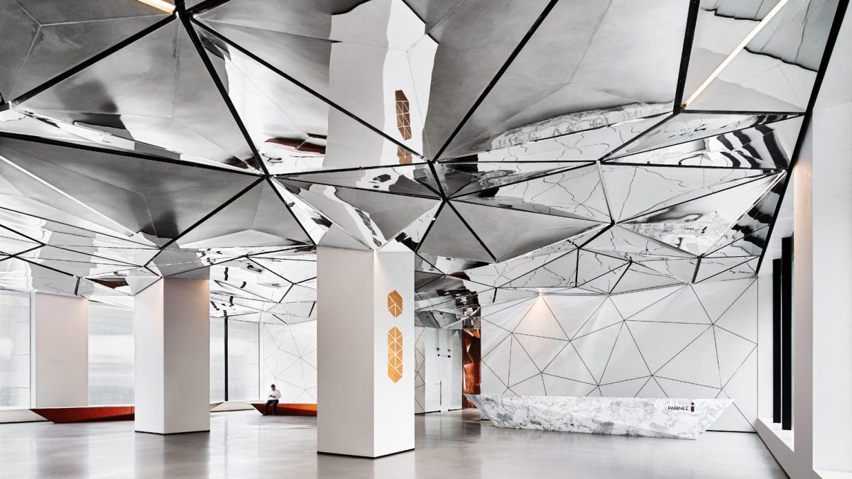 Parinee I Tower Lobby Design Is An Extension Of Its Architectural ...