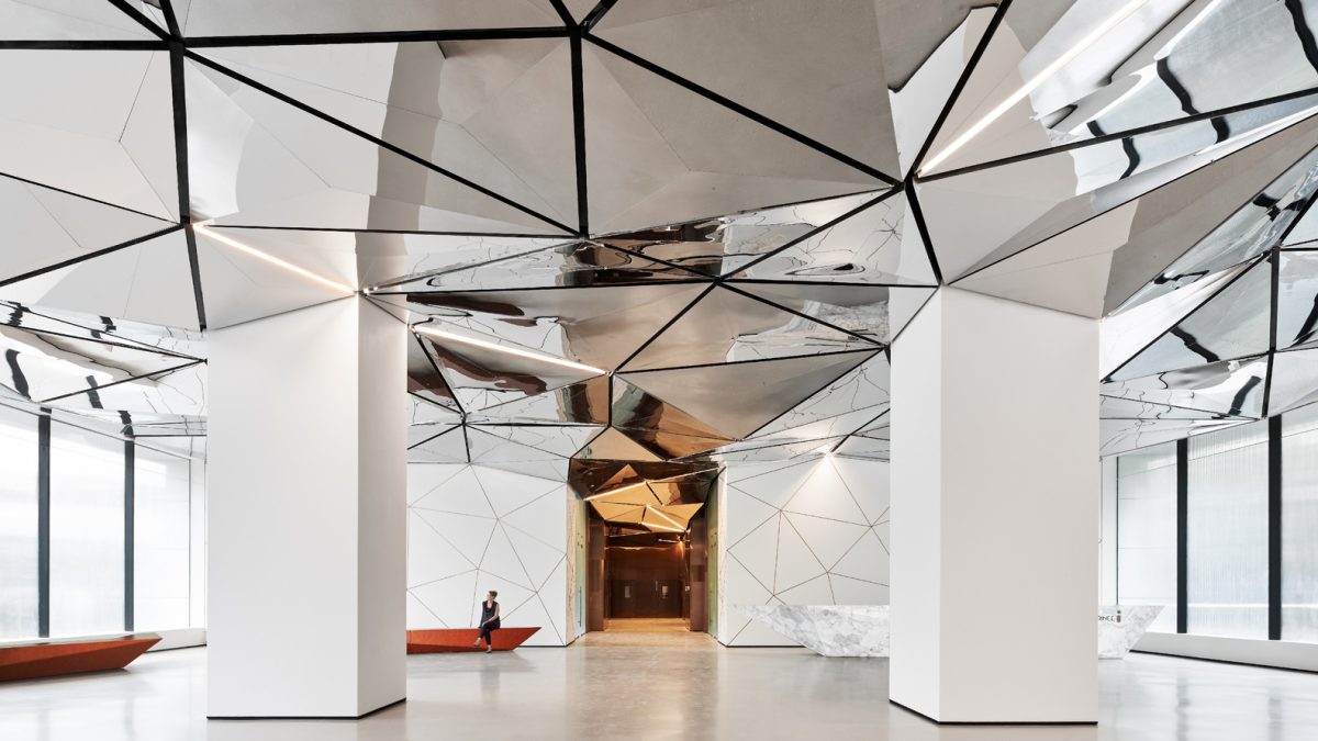 Parinee I Tower Lobby Design Is An Extension Of Its Architectural ...