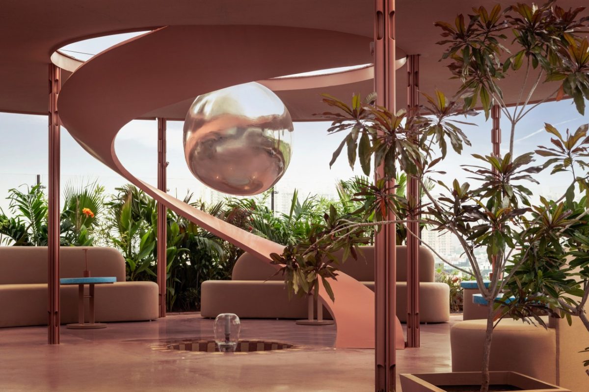 Melt, A Cocktail Bar Fuses Modern Organic Interior With Immersive ...