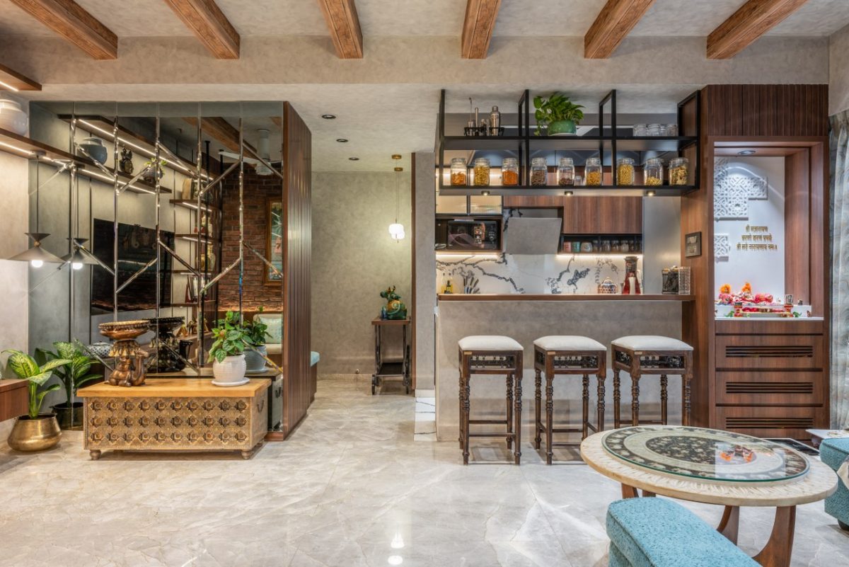 This Modern Rustic Interior Design Is The Perfect Blend Of Raw And ...