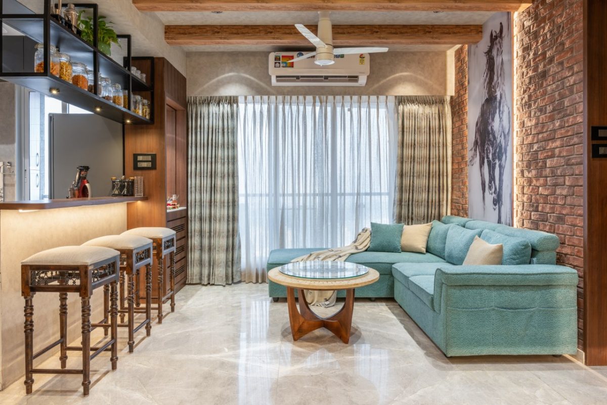 This Modern Rustic Interior Design Is The Perfect Blend Of Raw And ...