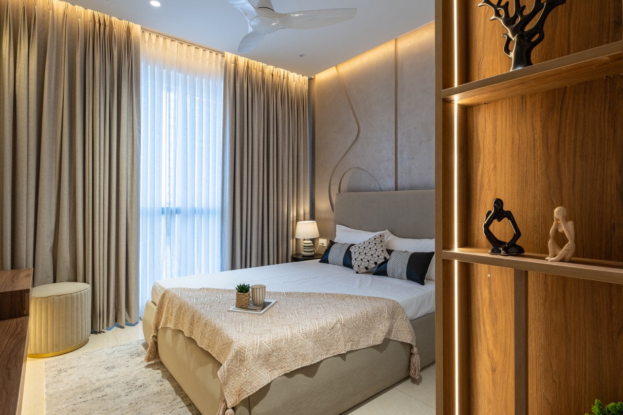 This Modern Organic Interior Design Embraces Curved Forms And Earthy ...