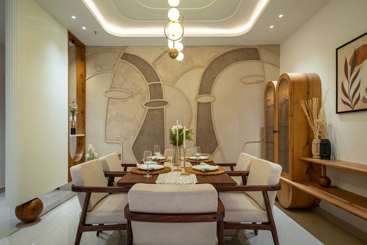 This Modern Organic Interior Design Embraces Curved Forms And Earthy ...