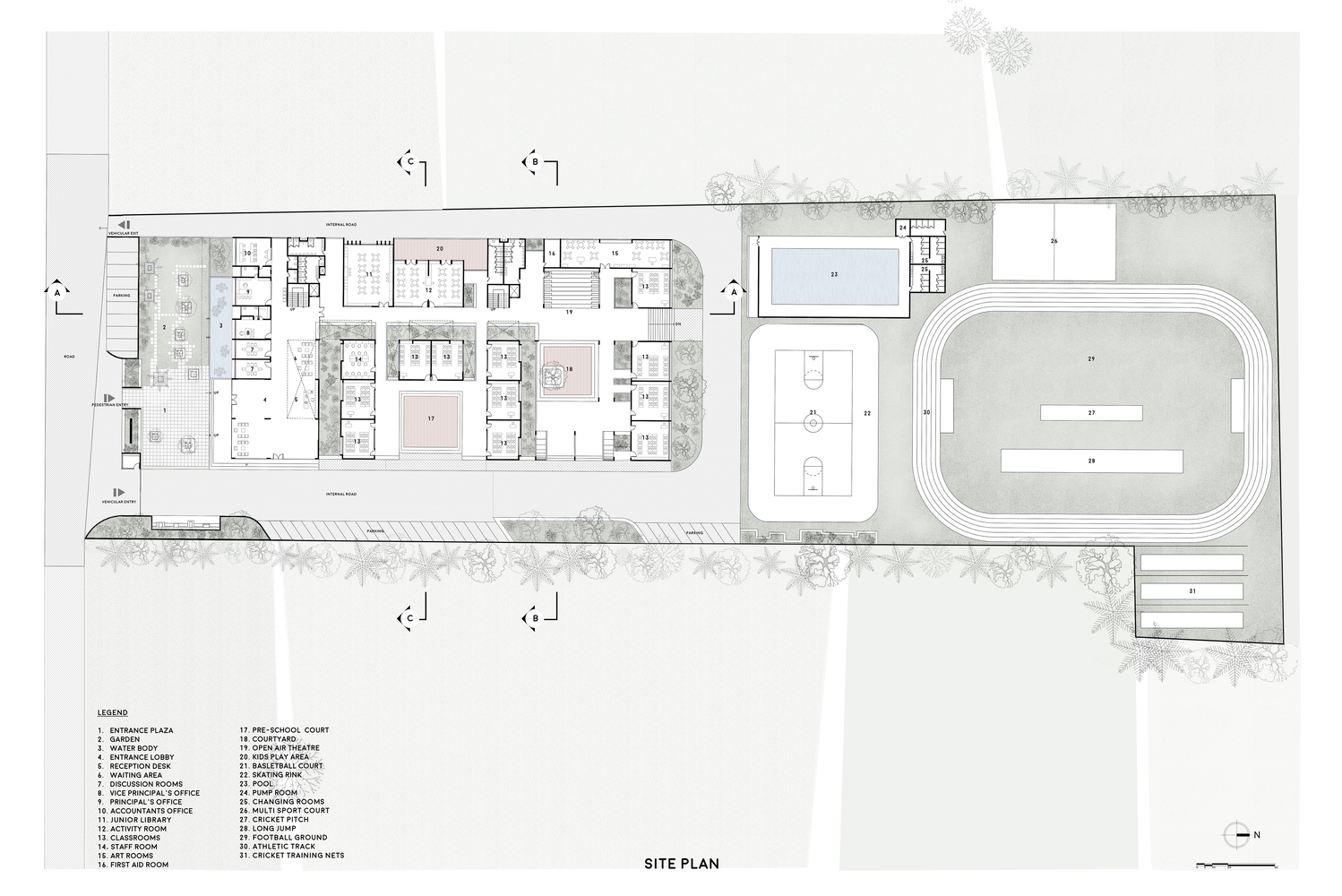 This School Courtyard Nurtures Curiosity And Encourages Playfulness ...