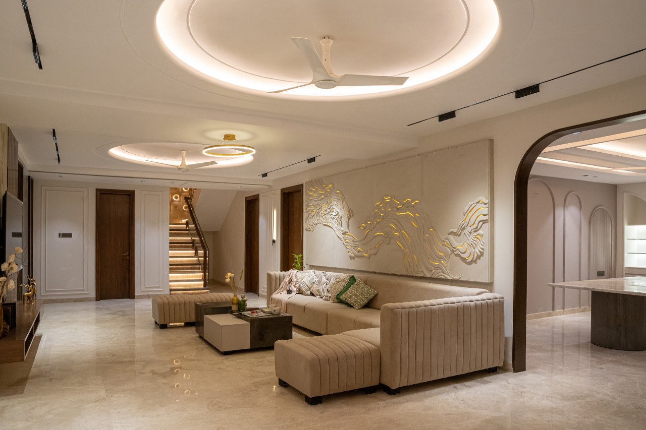 This Wood Home Interior Design Offers A Dialogue Between Human Touch ...